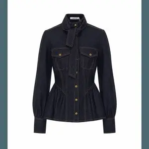 Zimmermann Denim Shirt - Blue