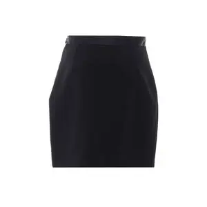 Versace Wool Mini Skirt