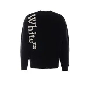 Off-White Vertical Bookish Sweater