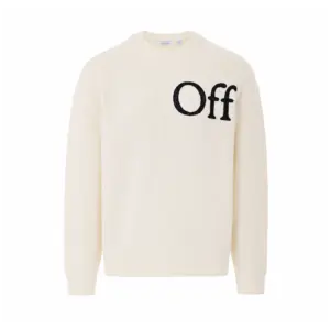 Off-White Bookish Shared Sweater - White