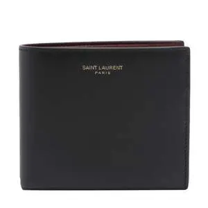 Saint Laurent East/west Wallet - Black