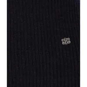 GANNI Frill Sweater - Blue