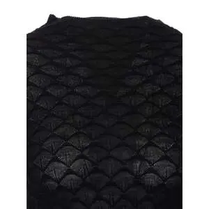 LANVIN High Neck Sweater - Black