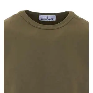 Stone Island Logo Sweatshirt - Green