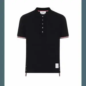 Thom Browne Rwb Polo - Black