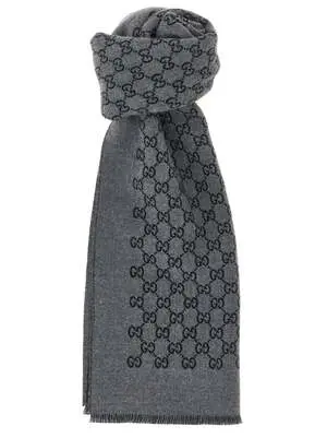 Gucci Sogi' Scarf - Gray