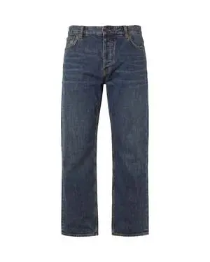 Emporio Armani S Straight-leg Denim Jeans - Medium Blue Denim