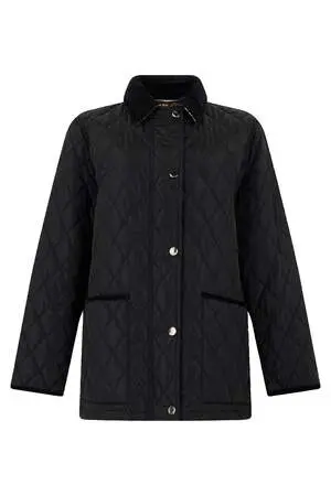 Burberry Quilted Jacket With Shawl Collar