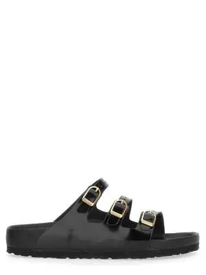 BIRKENSTOCK Triple-buckle Slide Sandals - Black
