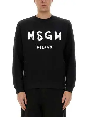 MSGM Cotton Sweatshirt Size