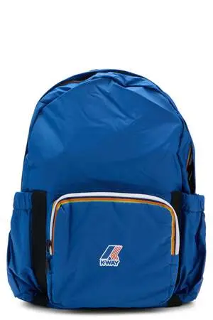 K-WAY Le Vrai 4.0 Backpack With Padded Straps - Blue