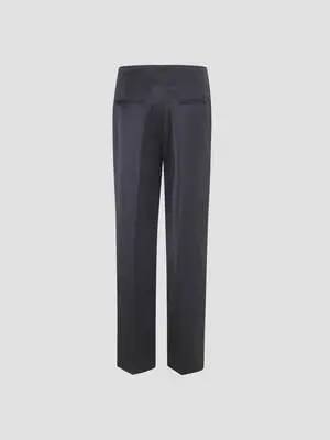 TOTEME Raw Edge Trousers - Black