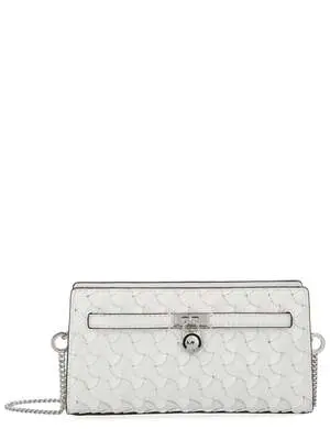 Michael Kors Quilted Leather Crossbody Bag With Chain Strap