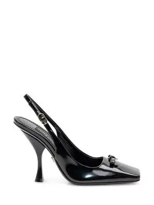 Dolce & Gabbana Slingback Heels In 100% Calf Leather