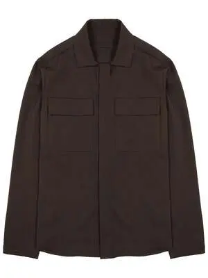 Pointed Collar Overshirts For Men
