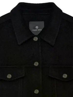 ANINE BING Rory Wool Jacket - Black