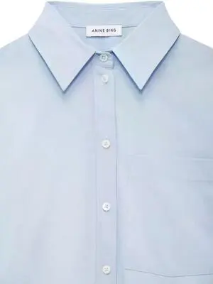 ANINE BING Scott Shirt Cloud