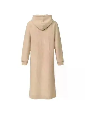 Fabiana Filippi Waffle-knit Drawstring Midi Dress