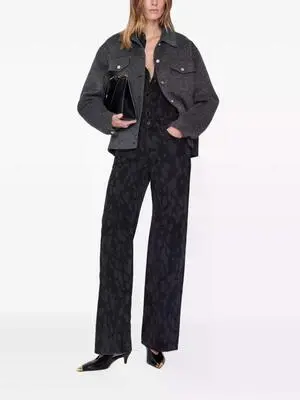 ANINE BING Samy Shirt Abstract Washed