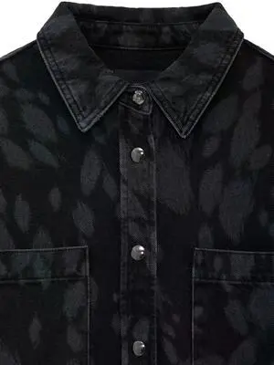 ANINE BING Samy Shirt Abstract Washed