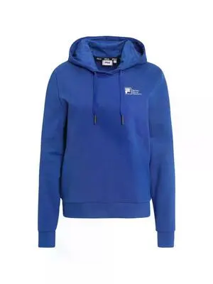 FILA Logo-print Drawstring Hoodie - Blue