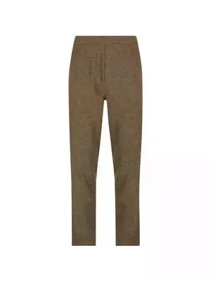 Loro Piana Rio Bodro Elasticated-waist Drawstring Trousers - Brown