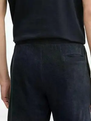 Marc O'polo Logo-embroidered Drawstring Shorts - Blue