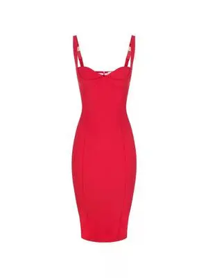 Elisabetta Franchi Technical Fabric Dress