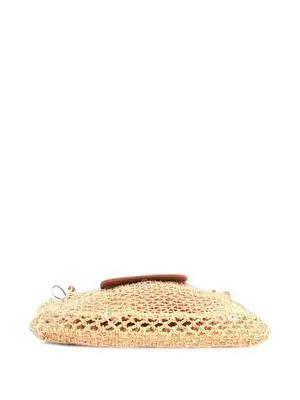 Goyard Aligre Bag Raffia Net With Coated Canvas Tote Bag