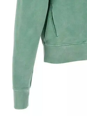 ENTIRE STUDIOS Slim Garment-dyed Zip-up Hoodie