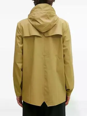 Rains Hooded Coat - Neutrals