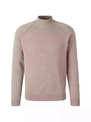 ZANONE Raglan-sleeve High-neck Sweater - Neutrals