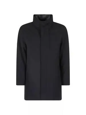 DUNO Blake Z High-neck Coat - Black