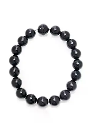 Carolina Herrera Beaded Necklace - Black