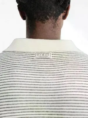 MFPEN Charming Striped Wool Sweatshirt - Neutrals