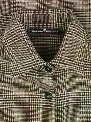 Ermanno Scervino Check Patterned Shirt