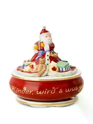 HUTSCHENREUTHER Father Christmas Music Box - Multicolour