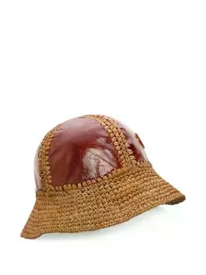Dorothee Schumacher Summer Daze Raffia Bucket Hat - Brown