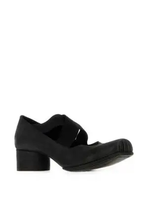UMA WANG Cross-strap Leather Pumps