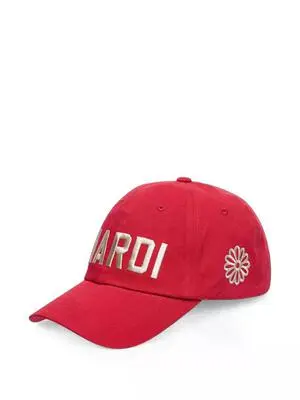Mardi Mercredi Logo-embroidered Cap - Red