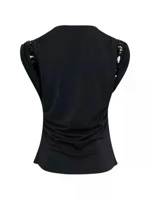 3.1 Phillip Lim Sequin-embellished Ruched T-shirt