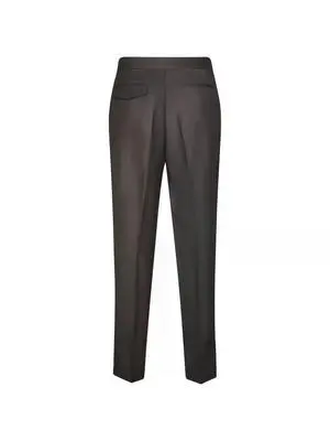 CELLAR DOOR Pleated Side-buckle Trousers