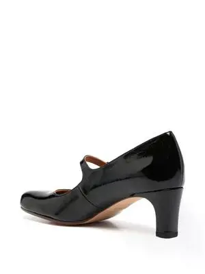 Chie Mihara Patent-leather Buckle-strap Pumps