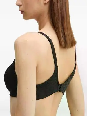 Chantelle Norah Jacquard-pattern Bow-detail Bra