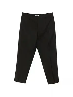JIL SANDER Elasticated-waistband Tailored Trousers - Brown