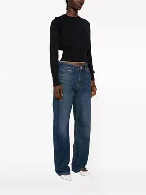 ROBERTO COLLINA Ribbed-waist Sweater