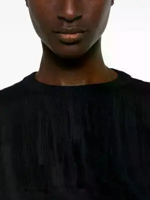 ROBERTO COLLINA Ribbed-waist Sweater