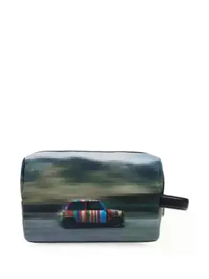 Paul Smith Graphic-print Wash Bag - Neutrals