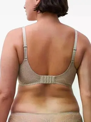 Chantelle Origins Geometric Lace-panelled Bra