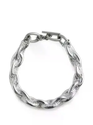 MAISON MARGIELA Link Big Chain Choker - Silver